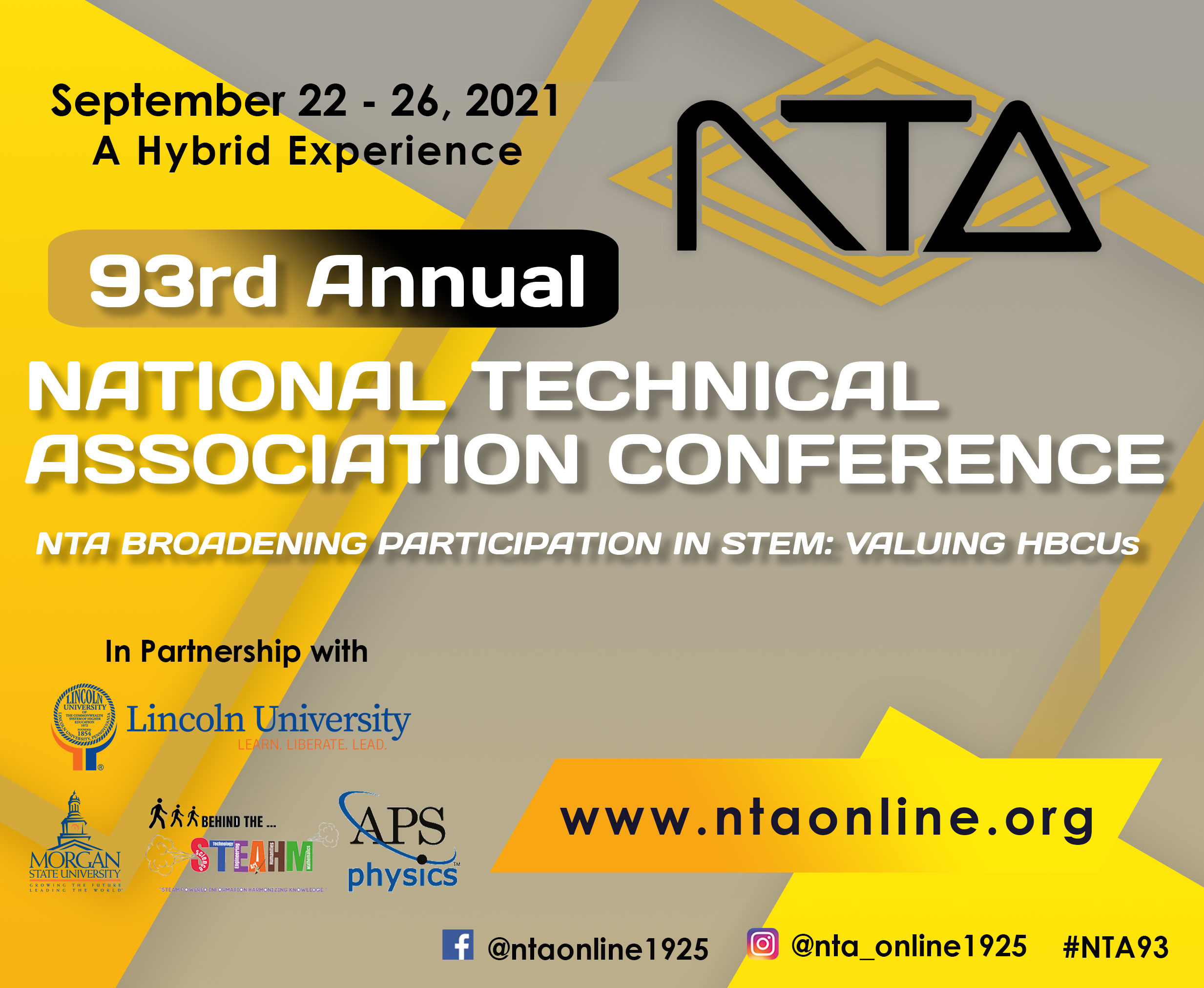 93rd Annual Conference of the National Technical Association